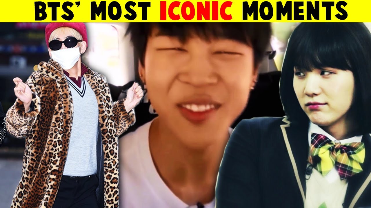 Top 30 ICONIC BTS Moments To Watch In Quarantine - YouTube