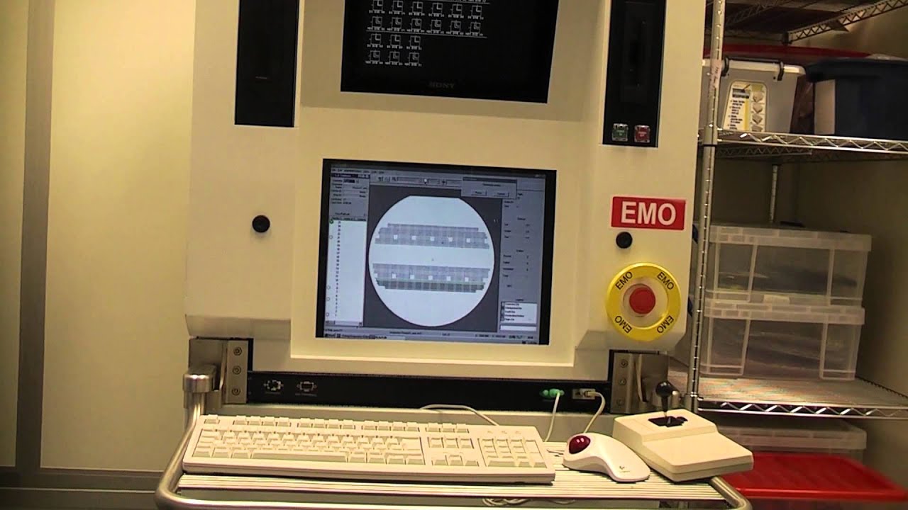 Video 2 of 3 - KLA-Tencor 2139 Brightfield Patterned Wafer Inspection ...