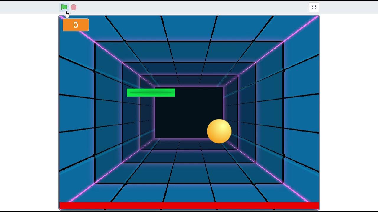 How to make Ping Pong game in scratch - YouTube