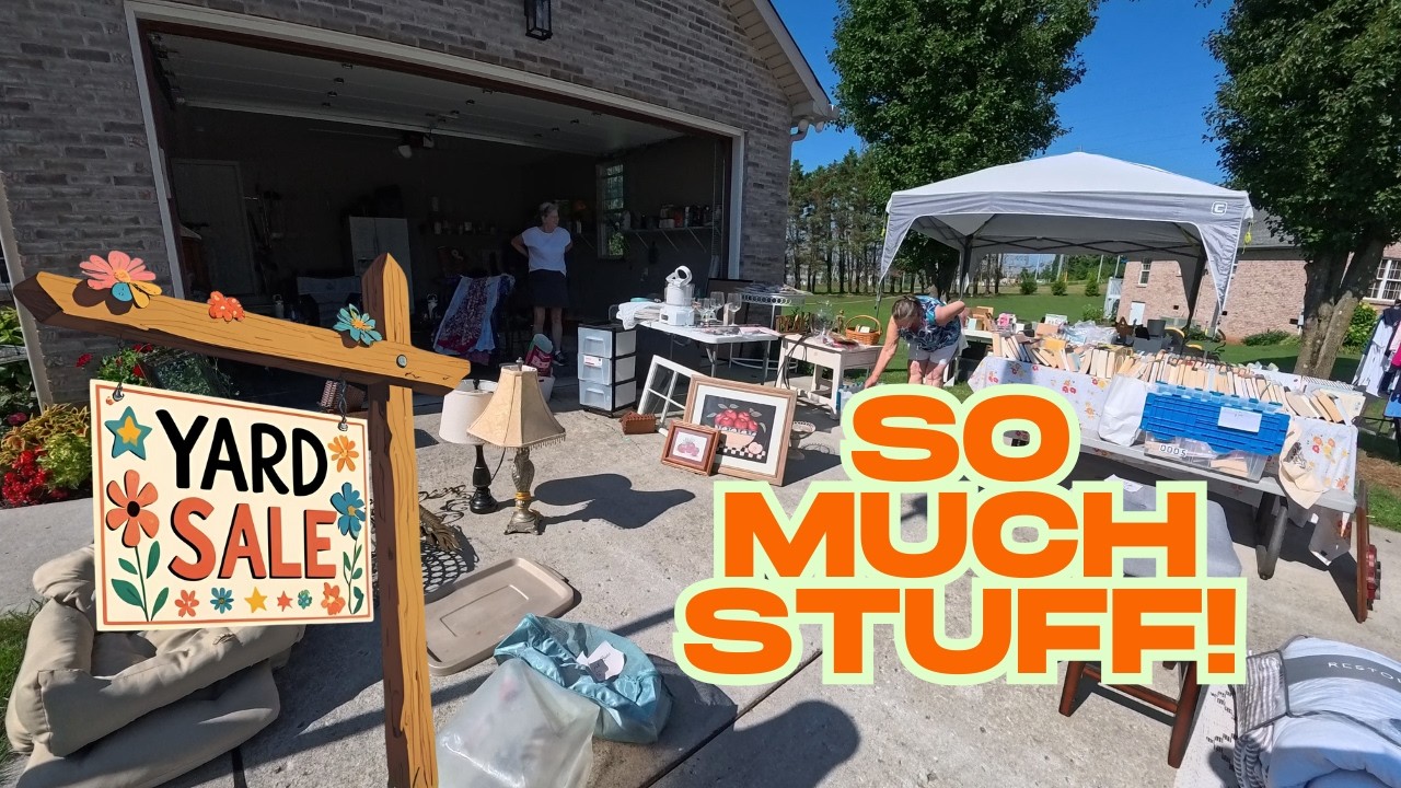 Making OVER $500 From A SINGLE Yard Sale!! - YouTube
