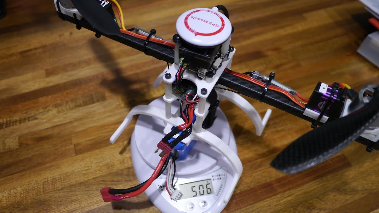 Bicopter Hover Test - YouTube