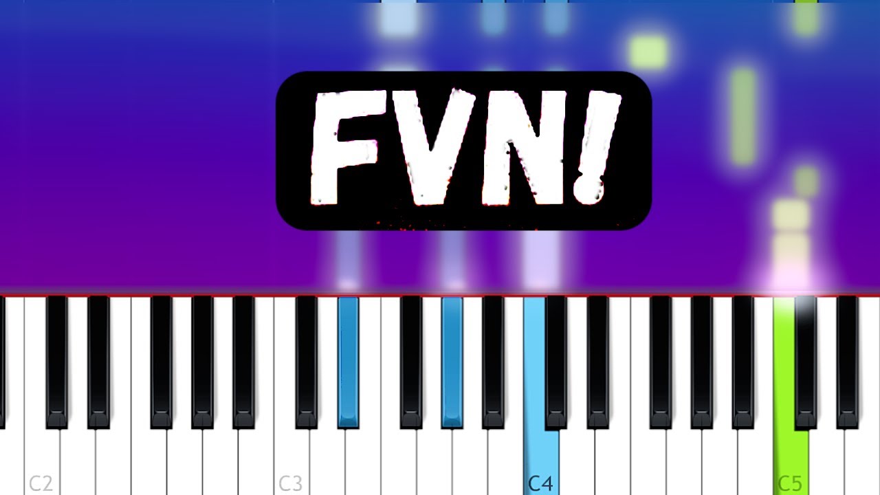 LVL1 - FVN! (Piano Tutorial) - YouTube Music