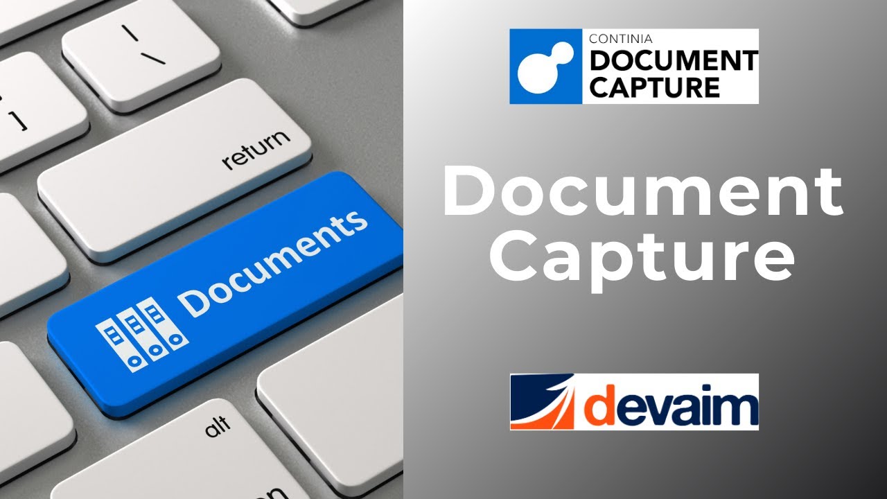 Automatiza tu documentación con Document Capture y Devaim - YouTube