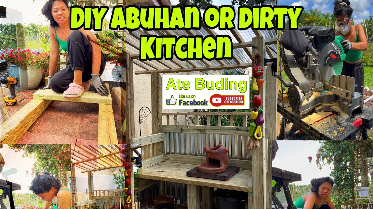 DIY Dirty Kitchen or Philippine Abohan - YouTube