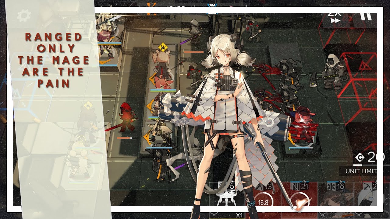 [Arknights] Ranged Only! 4-8 Mages Are My Nemesis - YouTube