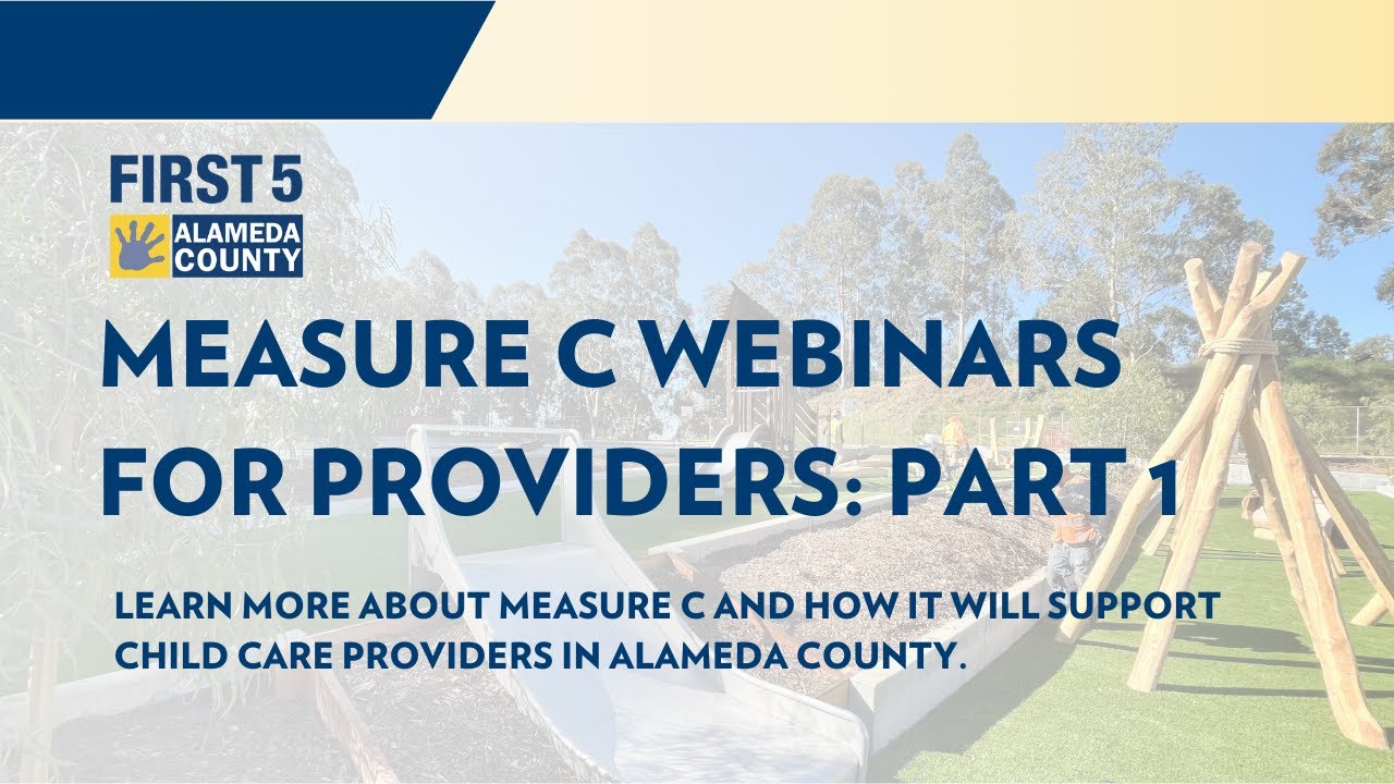 Measure C Webinar for Providers: Part 1 - YouTube