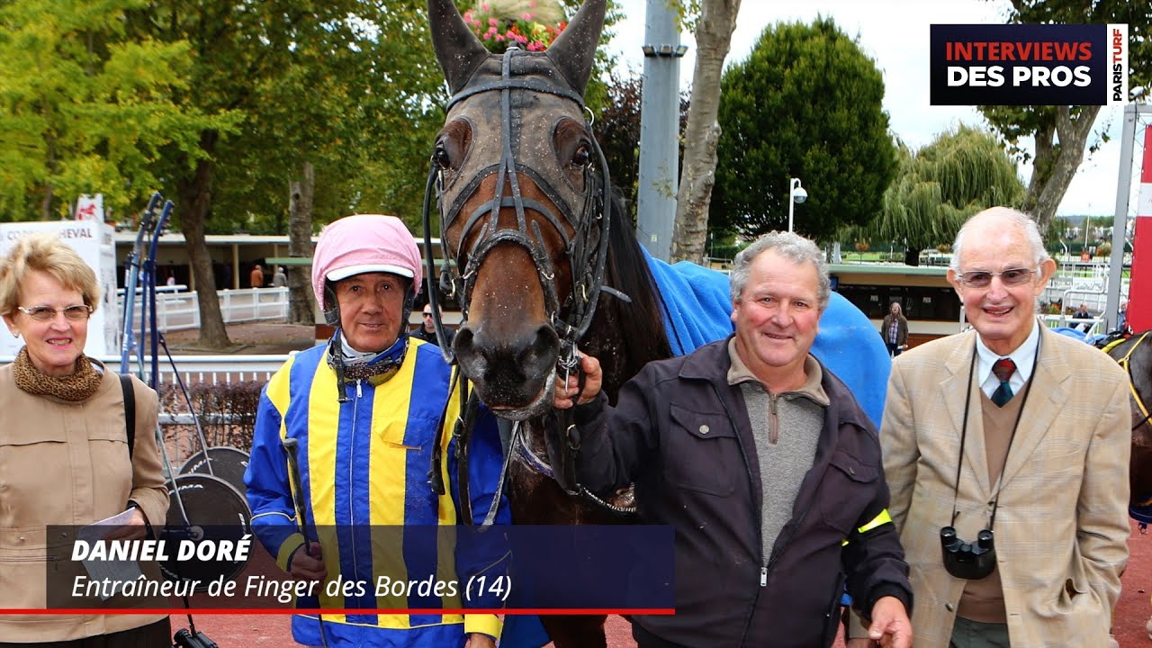 DANIEL DORÉ | ENTRAÎNEUR DE FINGER DES BORDES | QUINTÉ DU VENDREDI 21 JUIN À PARIS VINCENNES ...