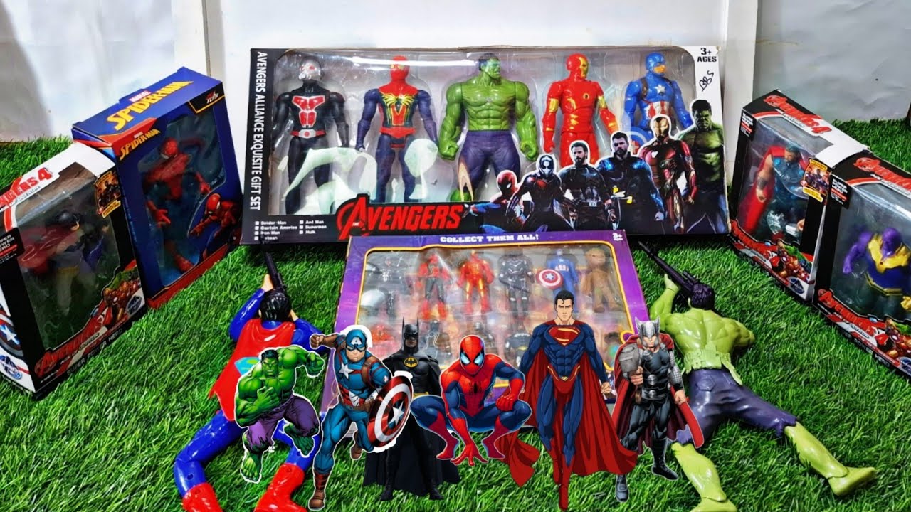 AVENGERS TOYS/Action Figures/Unboxing/Cheap Price/Ironman,Hulk,Thor ...