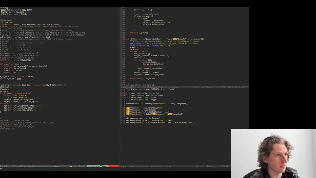 Streaming spaCy (May 23, 2025): Transformers performance - YouTube