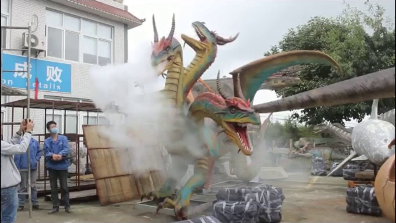 Our animatronic attractions - YouTube