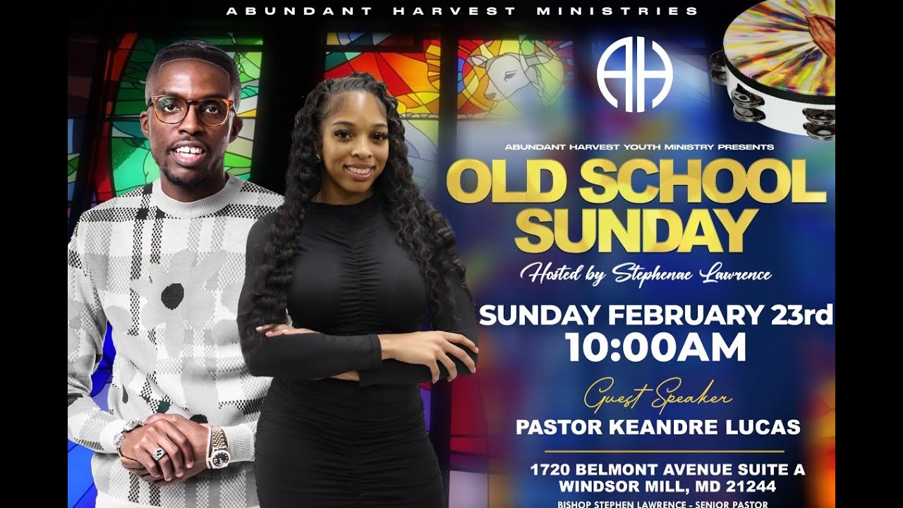 Old School Sunday @ The Harvest//Pastor Keandre Lucas//2.23.2025 - YouTube