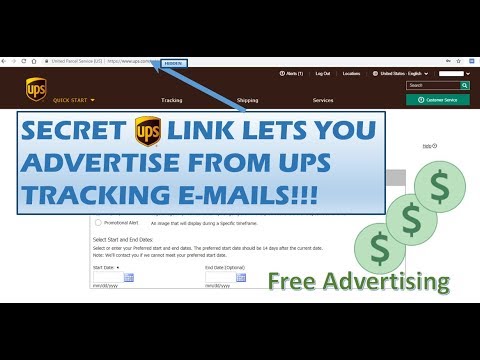 UPS.com - Alert Customization Tool - YouTube