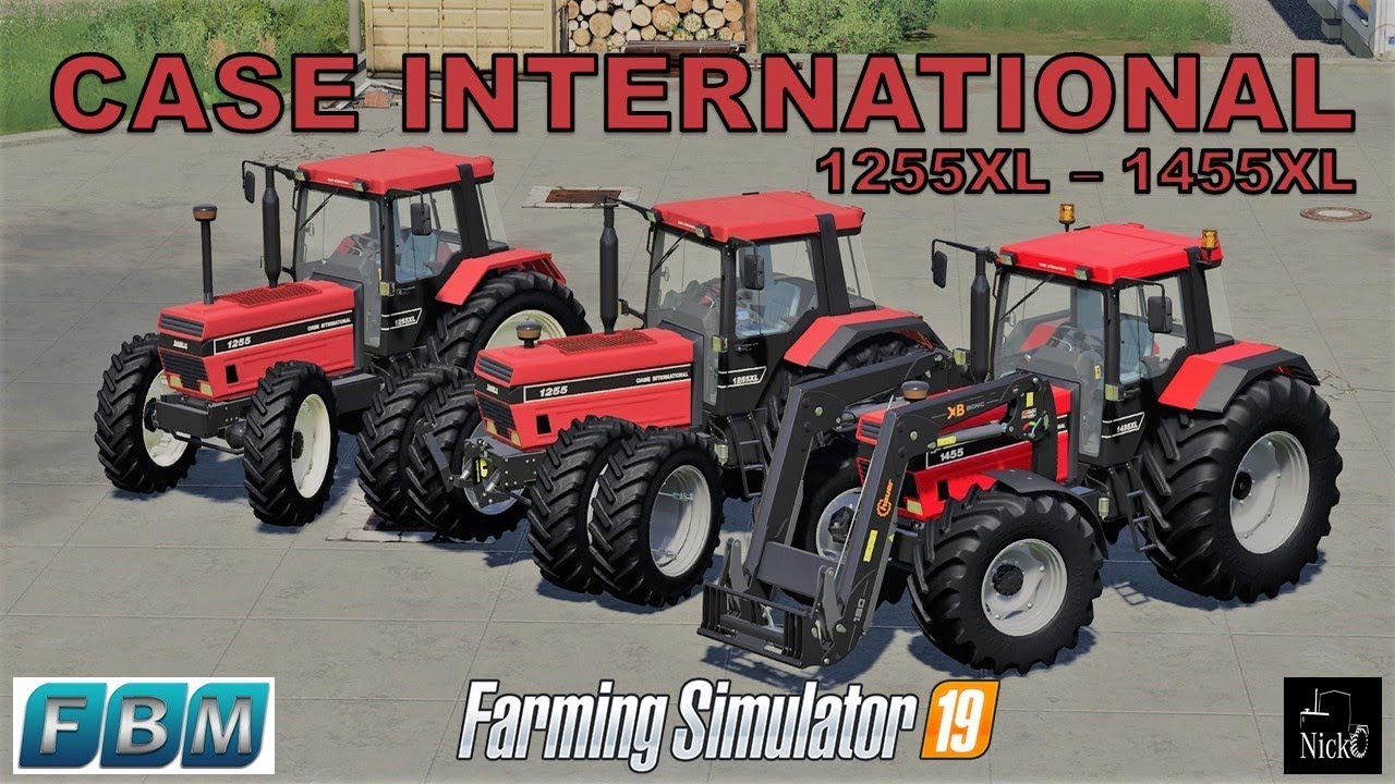 FS 19 - Case IH 1255 XL - 1455 XL by FBM - Presentazione mod - YouTube