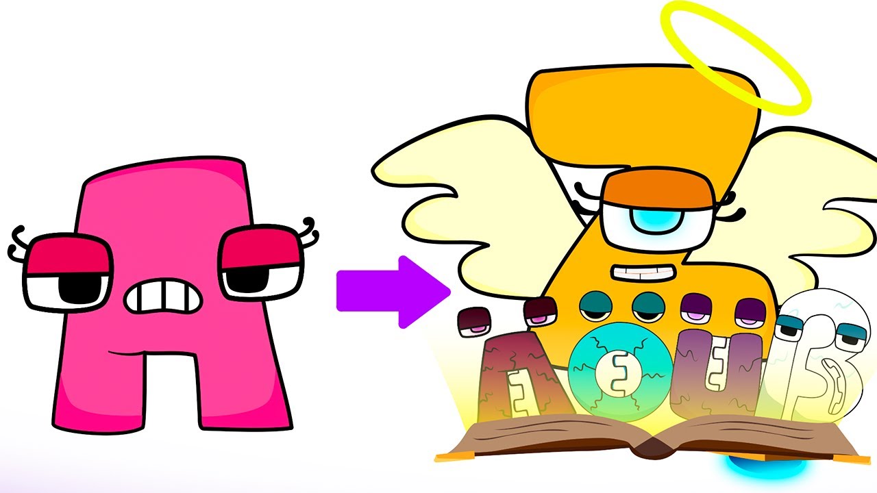 ALL German LETTERS MEME A - ß | Alphabet Lore | Animation - YouTube