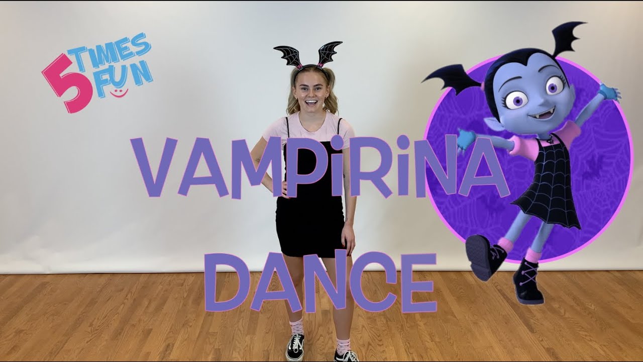 FREE ONLINE Disney Junior Vampirina Dance Class For Kids - YouTube