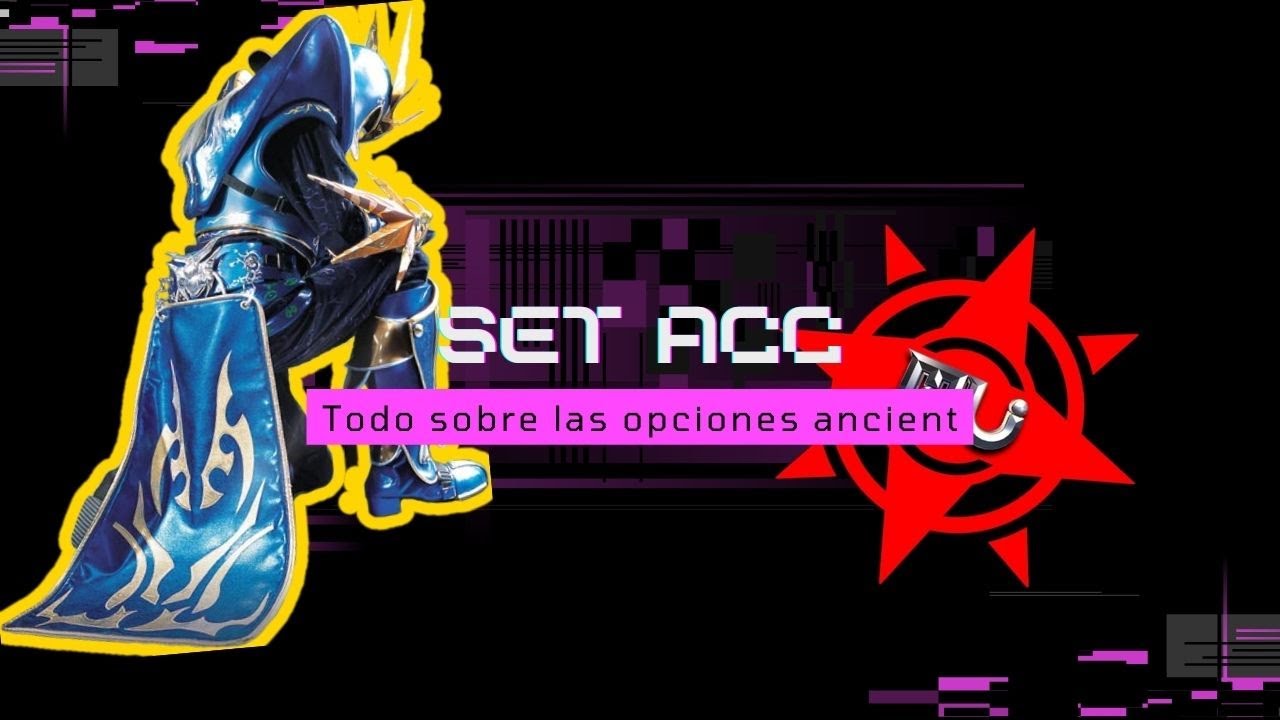 Mu Online: TODO SOBRE LAS OPCIONES ACC (SET ANCIENT) - YouTube