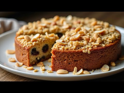Craving a healthy dessert? This oatmeal cake is perfect!