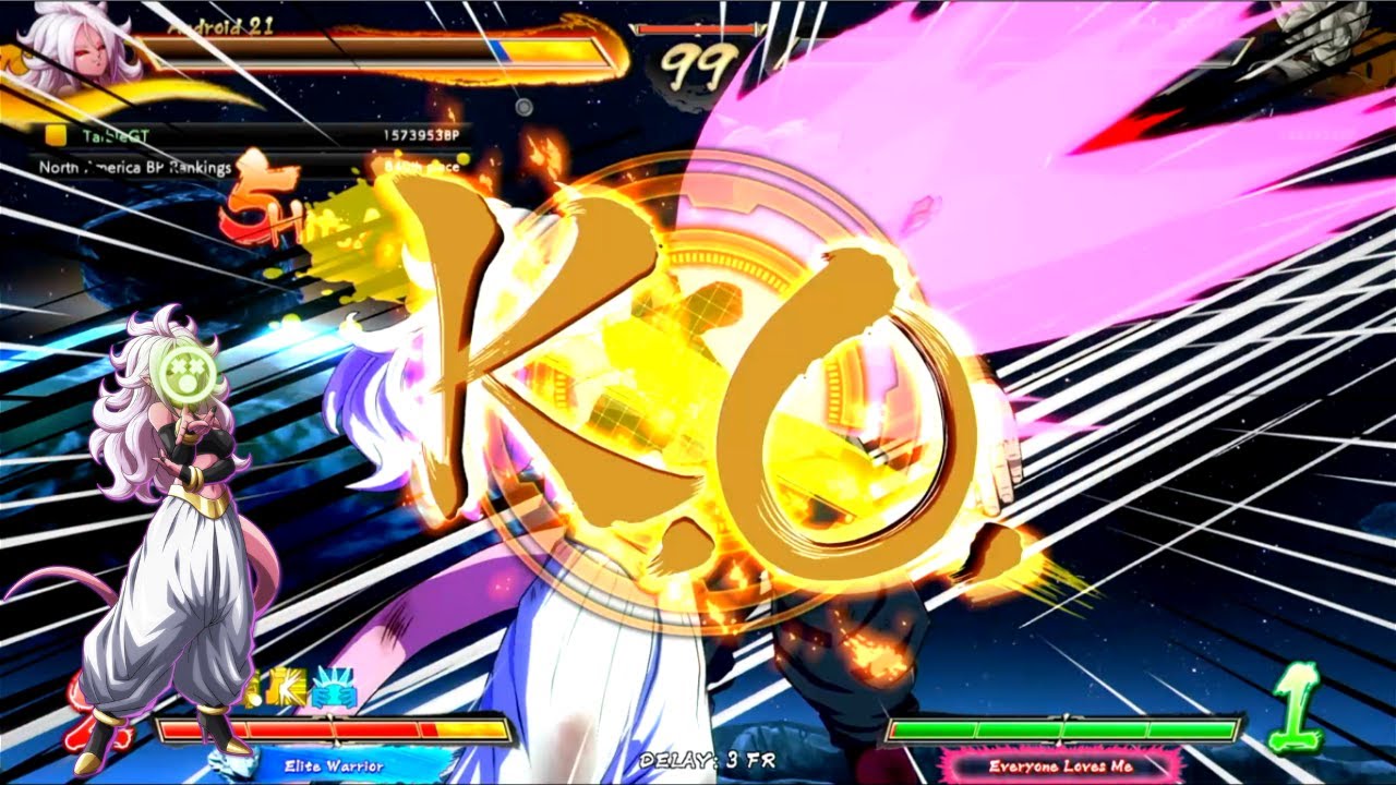 Android 21 Disrespectful finish In Dragon Ball FighterZ #DBFZ - YouTube