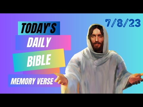 MEMORY Verse For Today!! - YouTube
