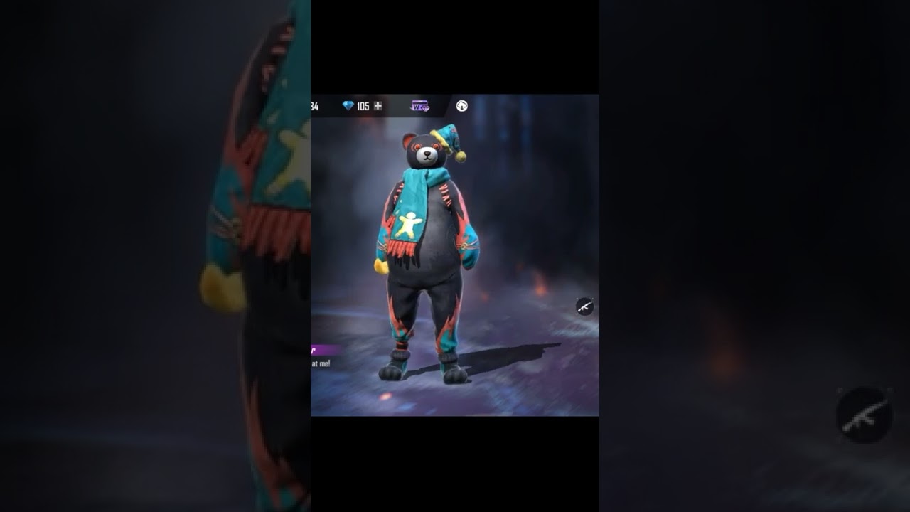 blue panda with free fire - YouTube