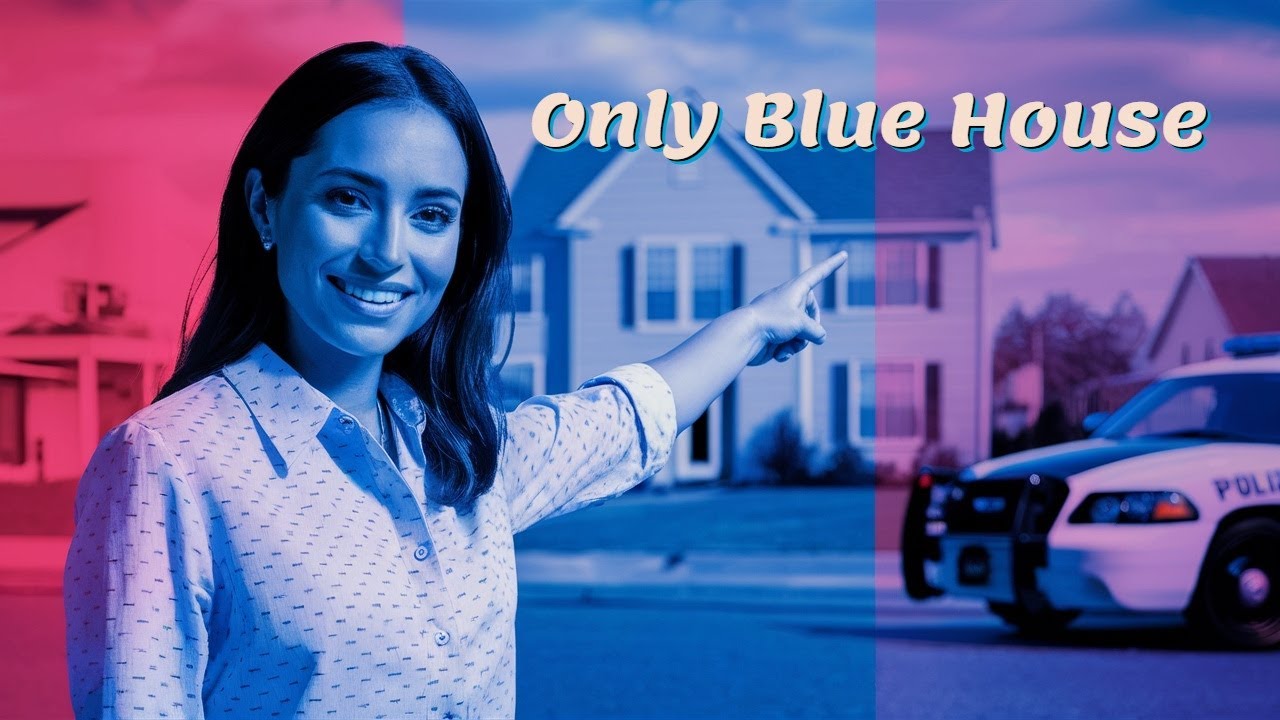 Why is this the only BLUE house on the street? - YouTube