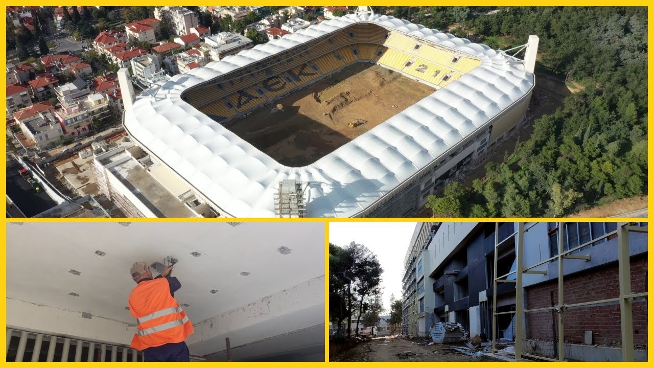 ΕΤΟΙΜΑΣΙΕΣ ΓΙΑ ΤΟ 3ο ΠΙ ΚΑΙ ΝΤΥΣΙΜΟ ΙΣΟΓΕΙΟΥ ΜΕ ΠΟΡΤΕΣ ΣΤΟ ΓΗΠΕΔΟ ΑΕΚ ...