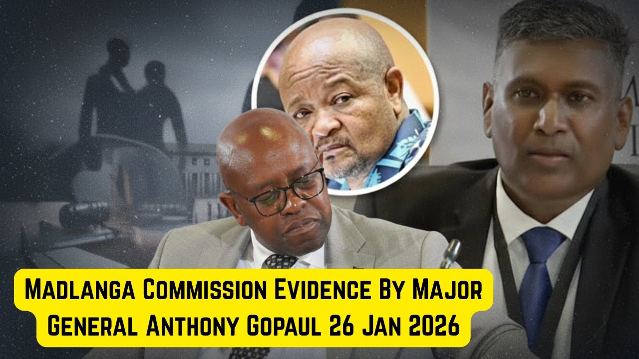 Madlanga Commission: Major General Anthony Gopaul Testifies on ...