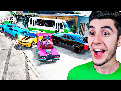 ROBANDO COCHES MILLONARIOS en GTA 5! 🚘💰