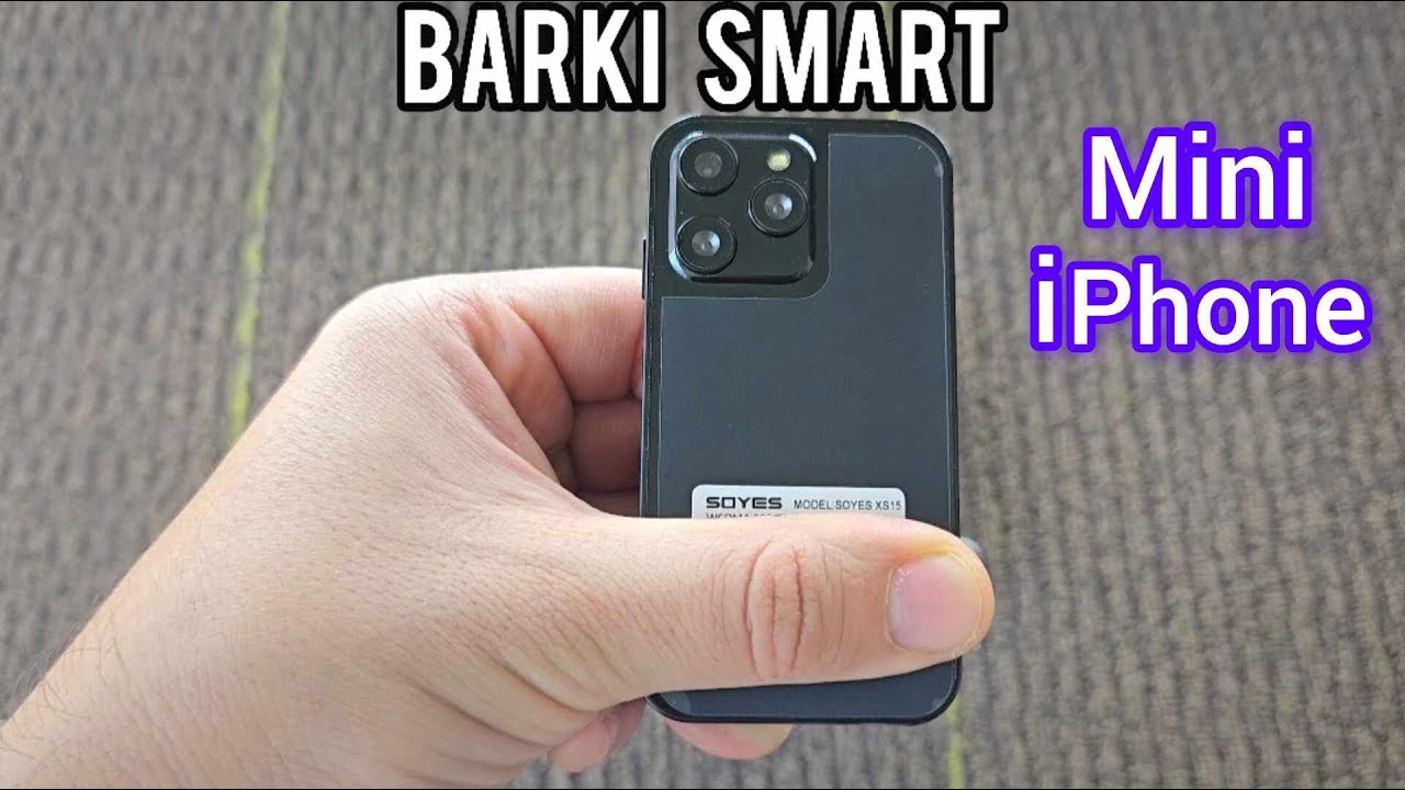 Mini Celular / Mini iPhone / El mas Pequeño del Mundo - YouTube
