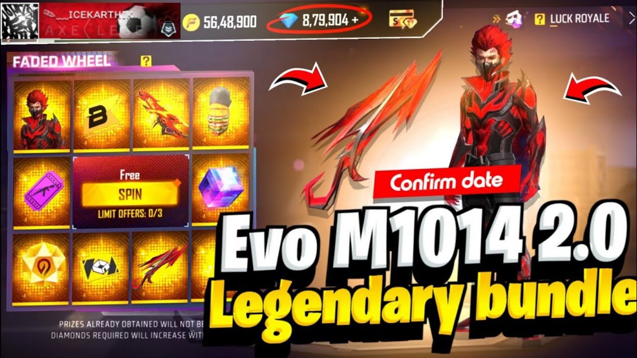 FF SCORPIO EVOLUTION BUNDLE | PROJECT CRIMSON FULL DETAILS FREEFIRE ...