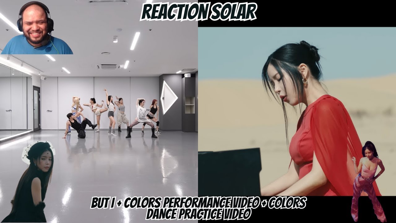 Reaccion a [MV] 솔라 (Solar) 'But I' + 'Colors' Performance Video ...