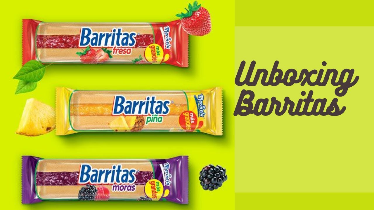 UNBOXING de Barritas Marinela - YouTube