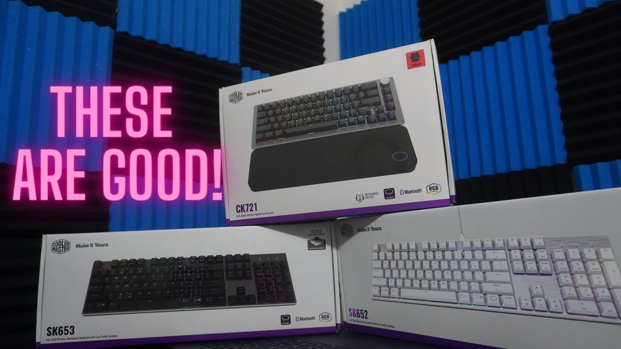 Cooler Master makes some DOPE Keyboards! - YouTube