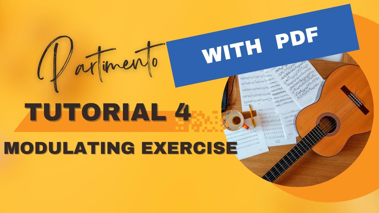 Guitar Partimento and Improvisation - Tutorial 4 - Modulating exercise ...