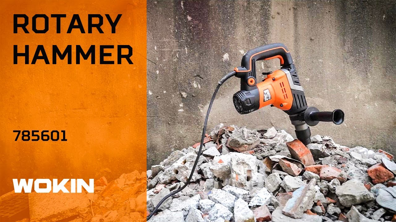 WOKIN SDS Plus Rotary Hammer Drill Heavy Duty Demolition Hammer for ...