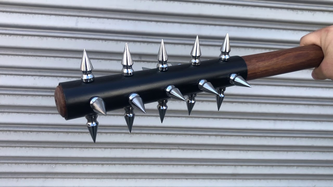 Medieval Spike Barbarian Mace - YouTube