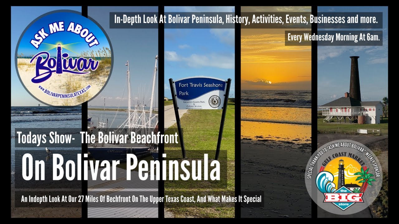 Ask Me About Bolivar- Our Beachfront On Bolivar Peninsula, Texas! - YouTube