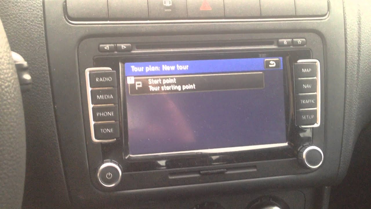 Голосовое управление RNS-510 - YouTube