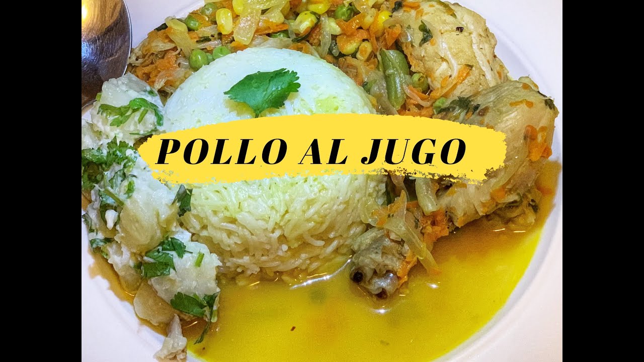 Pollo al Jugo | Peas & carrots chicken stew in easy steps | food & wine ...
