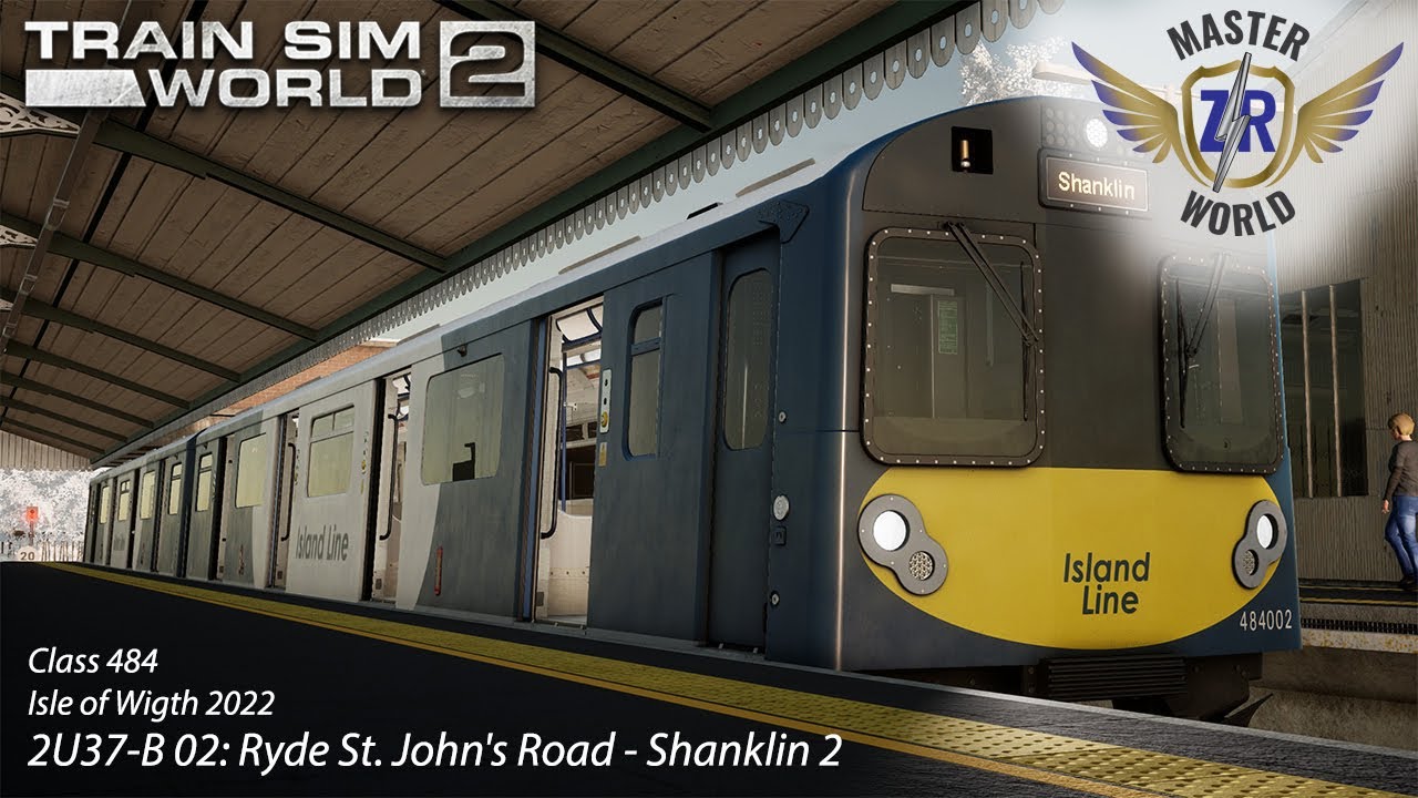 2U37-B 02: Ryde St. John's Road - Shanklin 2 - Island Line 2022 - Class ...