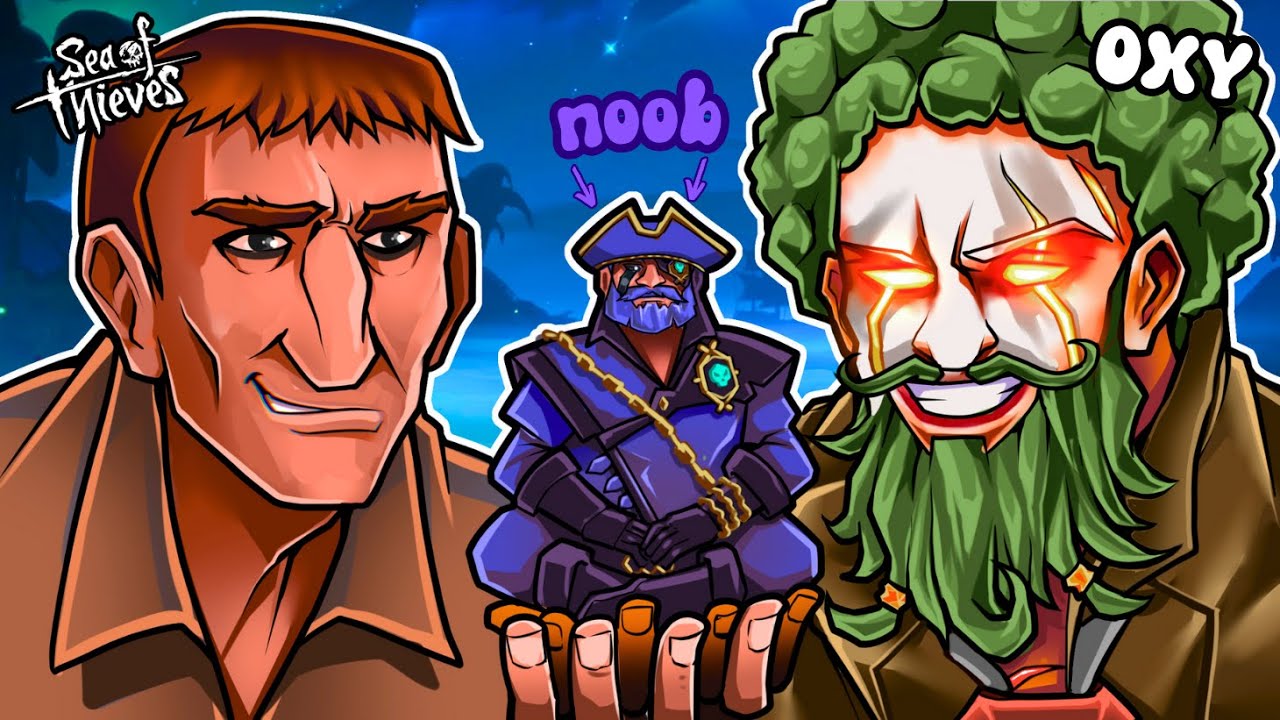 BULLYING NOOB PIRATE LEGEND'S IN SEA OF THIEVES - YouTube