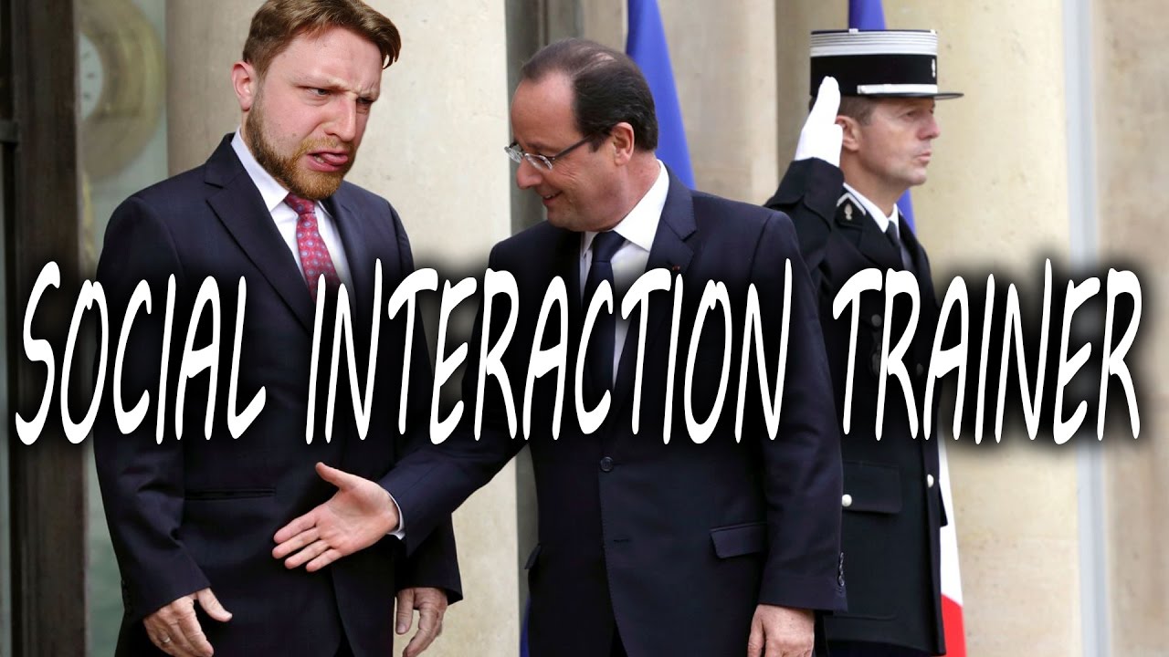 DEFEAT YOUR SOCIAL AWKWARDNESS | Social Interaction Trainer | #1 - YouTube