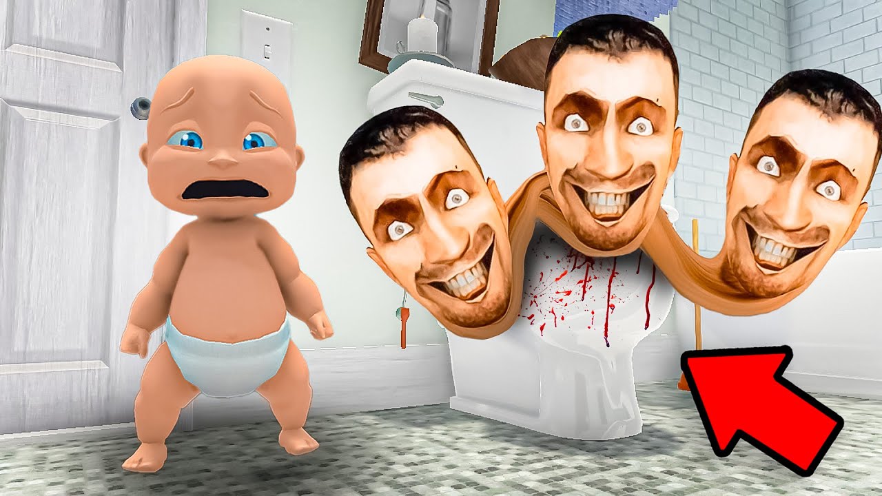 Baby MEETS Skibidi Toilet! - YouTube