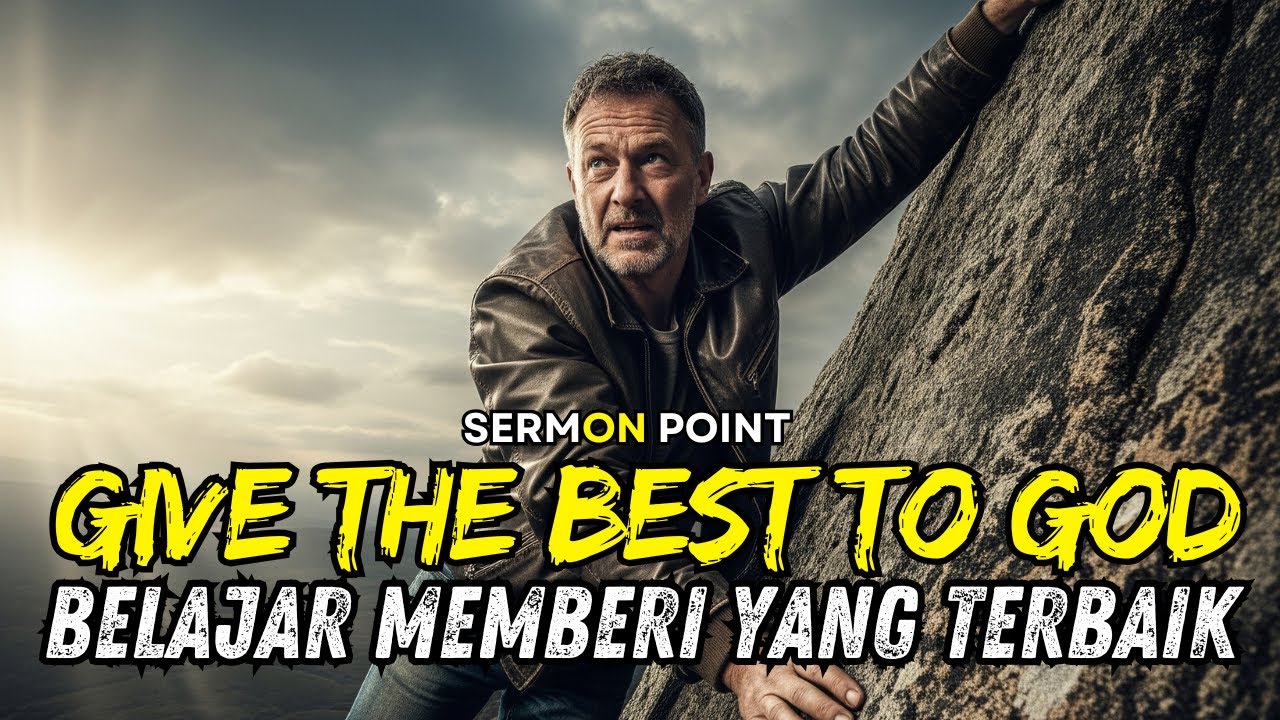 Give The Best | Markus 12 41-44 | Khotbah Minggu | Antonius Liu - YouTube