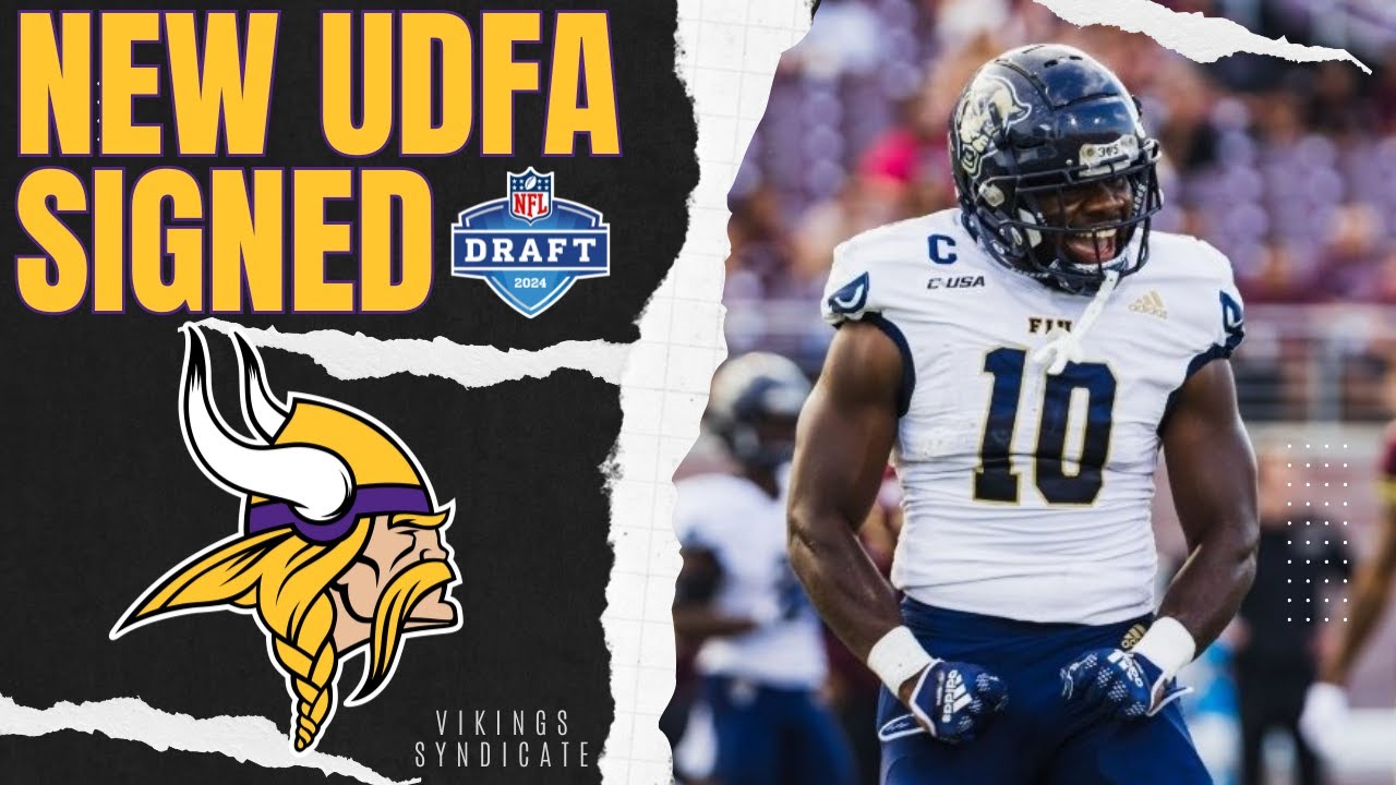 Minnesota Vikings SIGN UDFA LB Donovan Manuel - YouTube