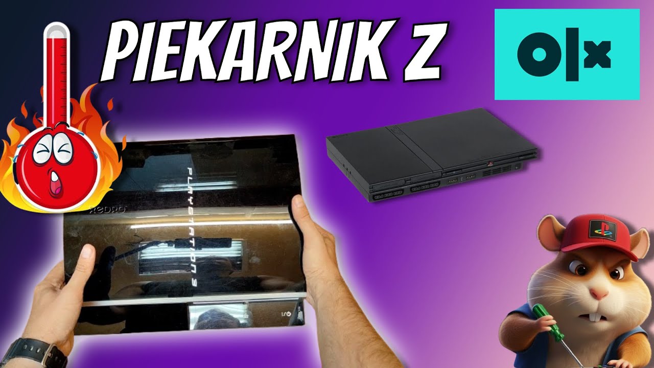 Zestawy z OLX po 100 zł! PS2 Slim i naprawa PS3 Fat (Delid ...