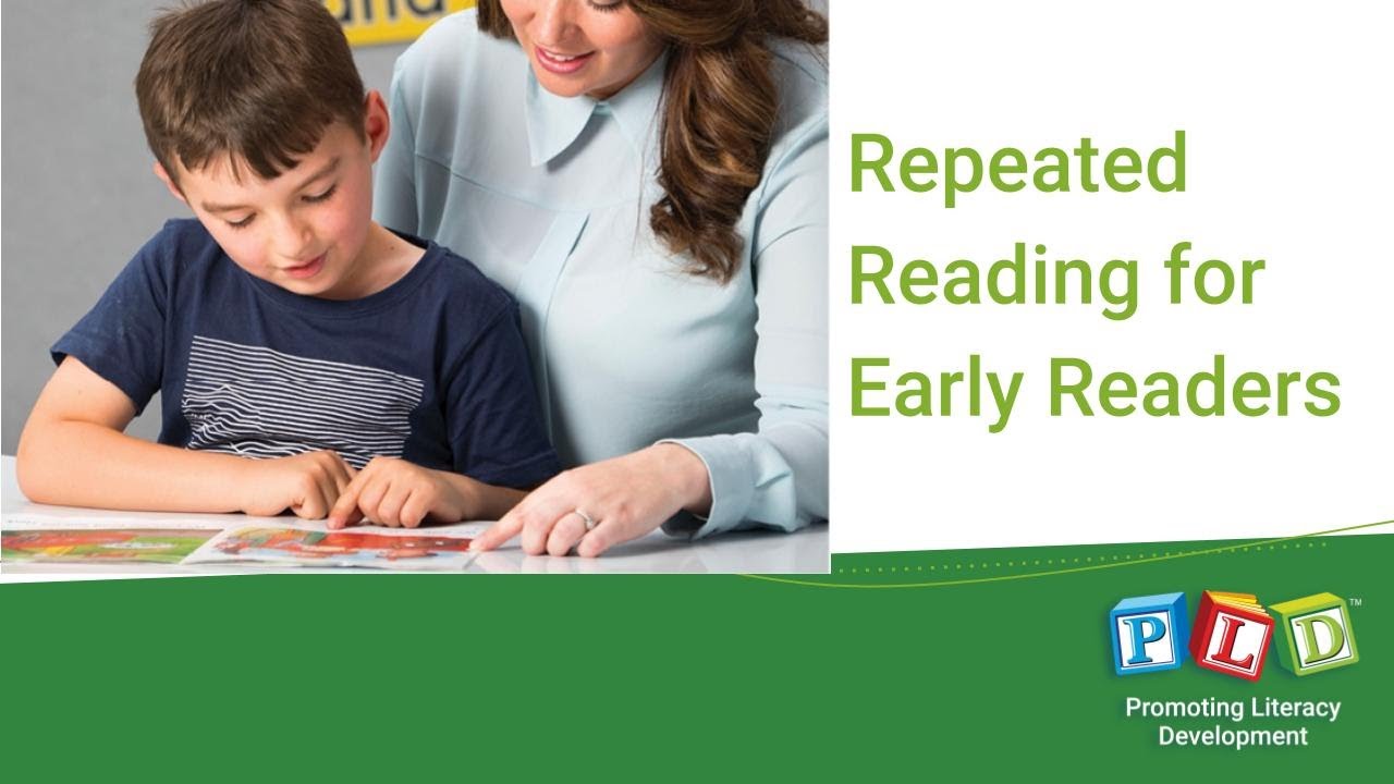 Repeated Reading for Early Readers - YouTube