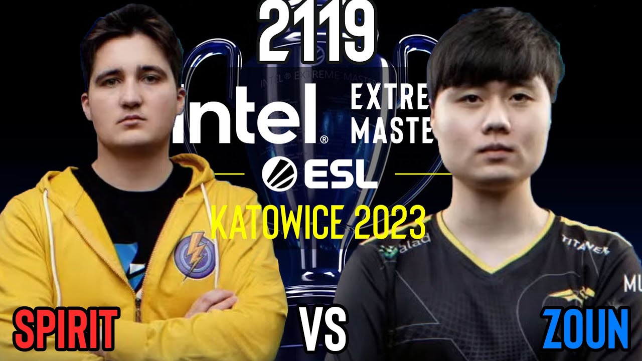 🇵🇱 Spirit (T) vs 🇰🇷 Zoun (P) - IEM Katowice 2023 - StarCraft 2 - Cast ...