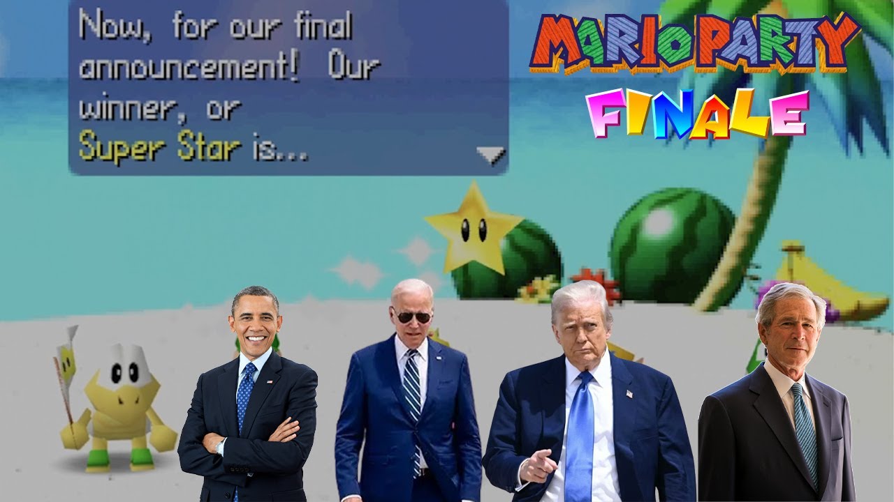 Presidents Play Mario Party - Finale - YouTube