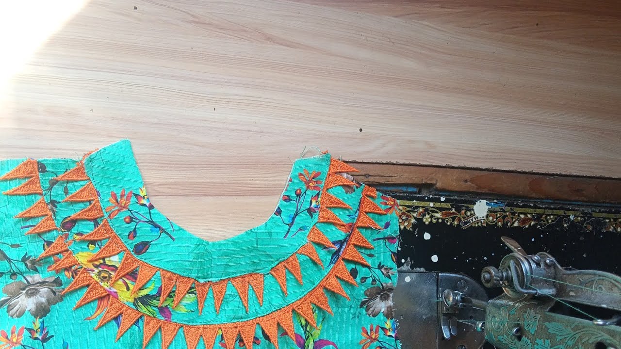 baby dress/baby frock neck design /Baby Lawn Frock Design 2024/ Baby ...